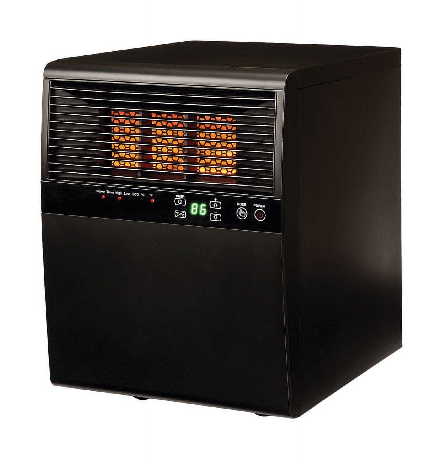 Soleil 1500 BTU/hr. 200 sq. ft. Infrared Electric Heater - Walmart.com