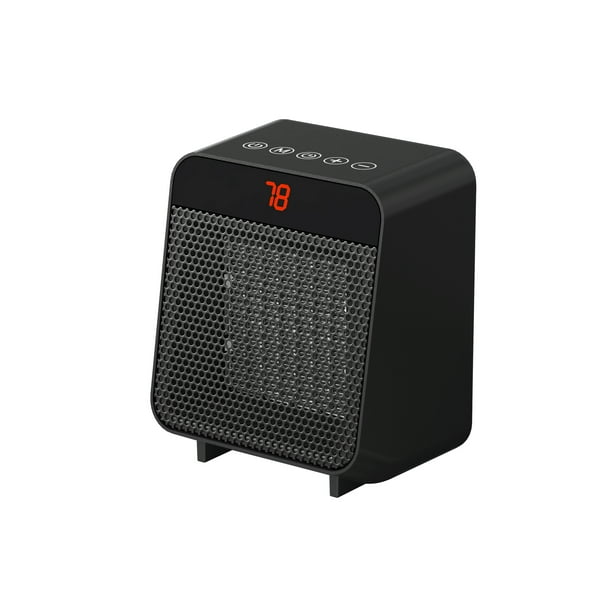 Soleil Electric Digital Ceramic Heater 1500W Indoor Black PTC-916B ...