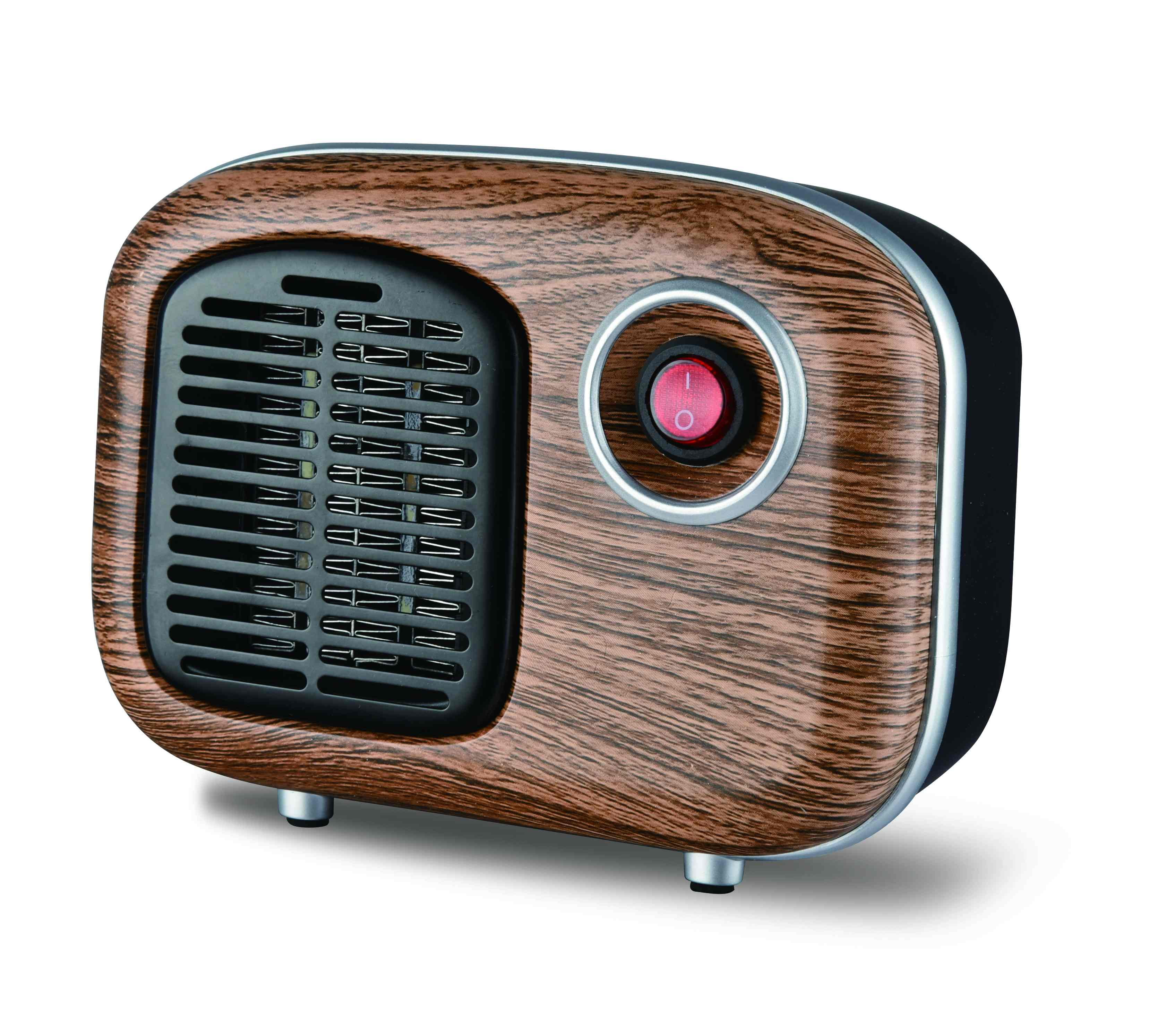 Soleil Electric Personal Ceramic Mini Heater 250W Indoor Wood MH-08S ...