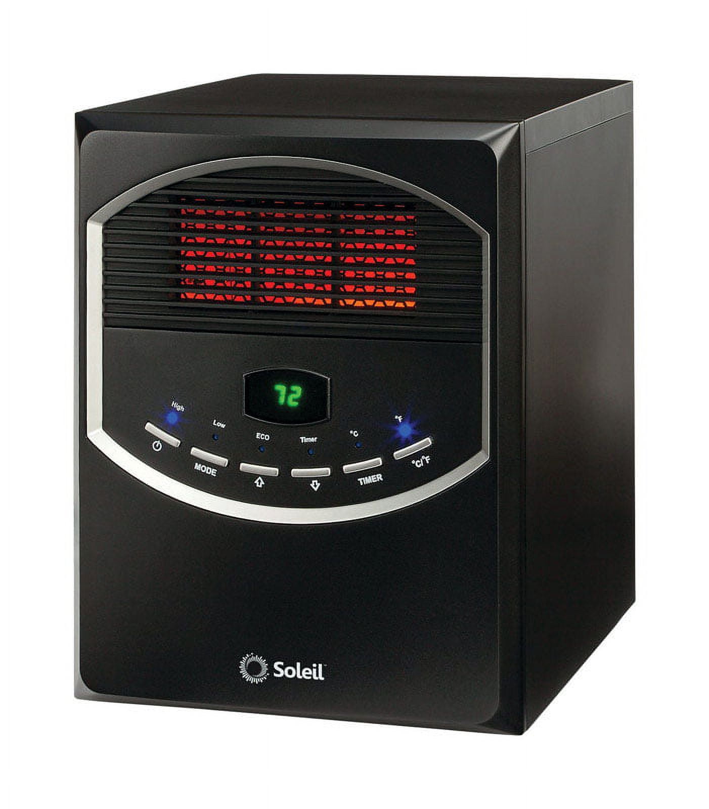 Soleil PH-91S 5118 Btu/h 200 sq ft Infrared Electric Heater - Walmart.com