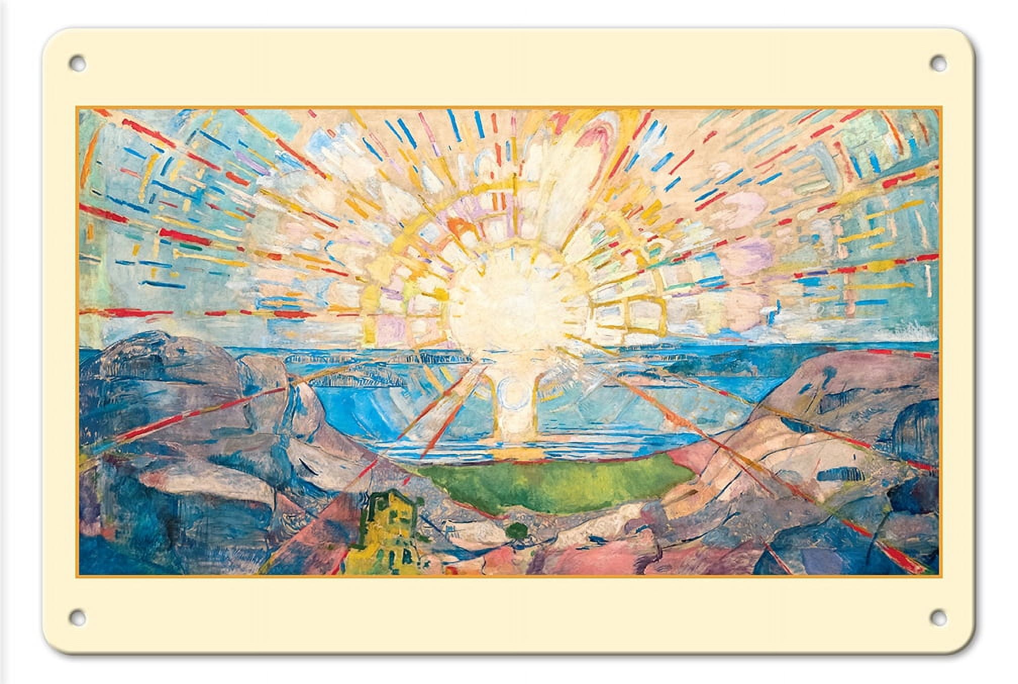 Solenintro - From an Original Color Painting by Edvard Munch c.1912 - 8 ...
