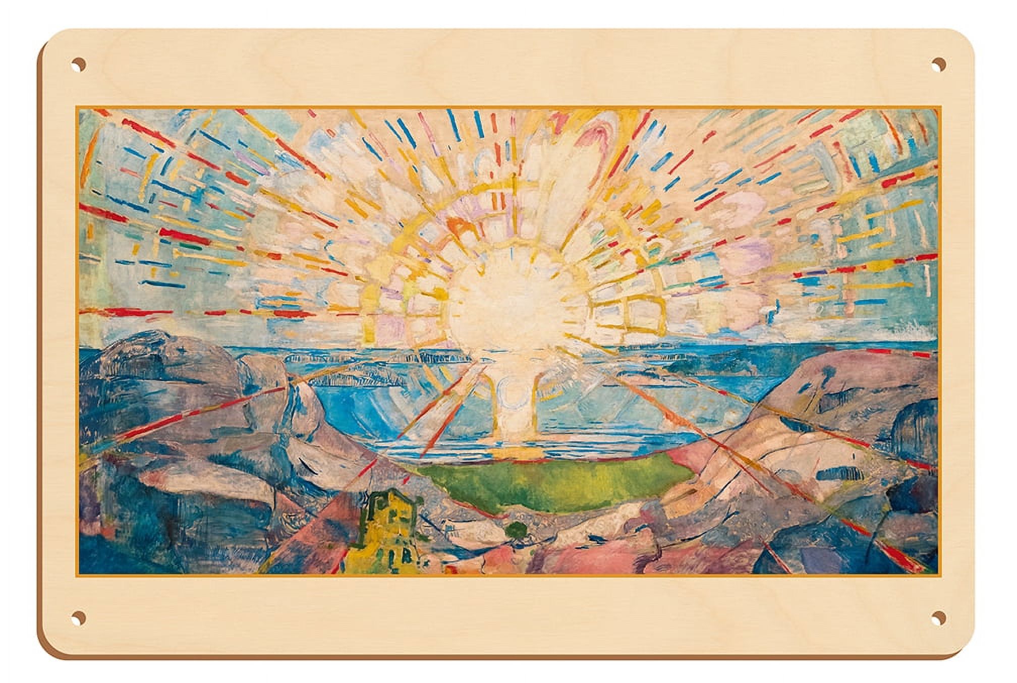 Solenintro - From an Original Color Painting by Edvard Munch c.1912 - 8 ...