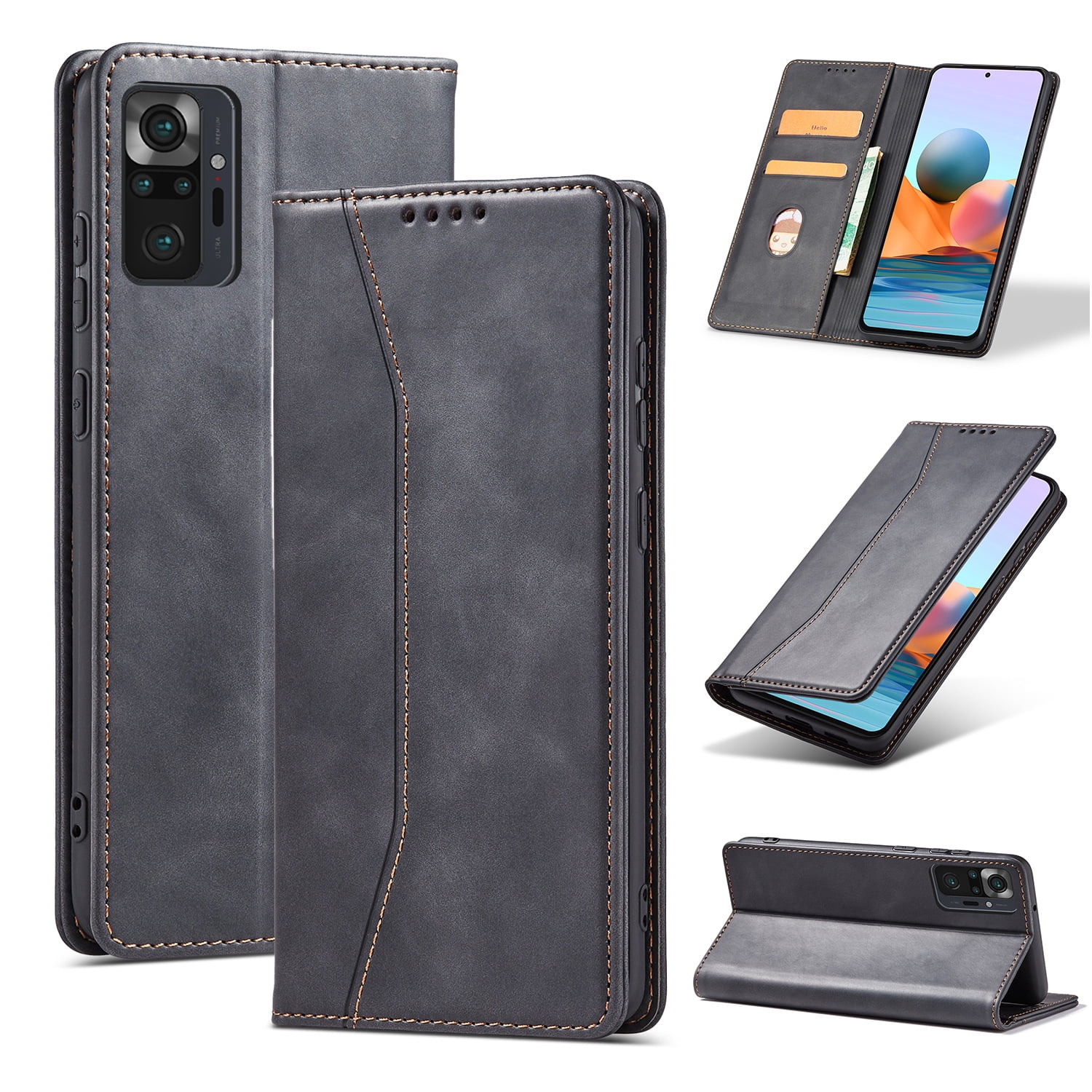 Solennerer Flip Case for Xiaomi Note 10 Pro and Note 10 Pro Max,Premium ...