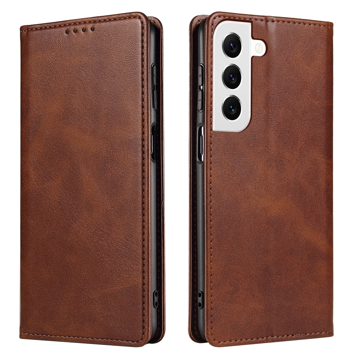 Solennerer Wallet Case for Samsung Galaxy S24/S24 Plus/S24 Ultra, Shockproof PU Leather Magnetic ...