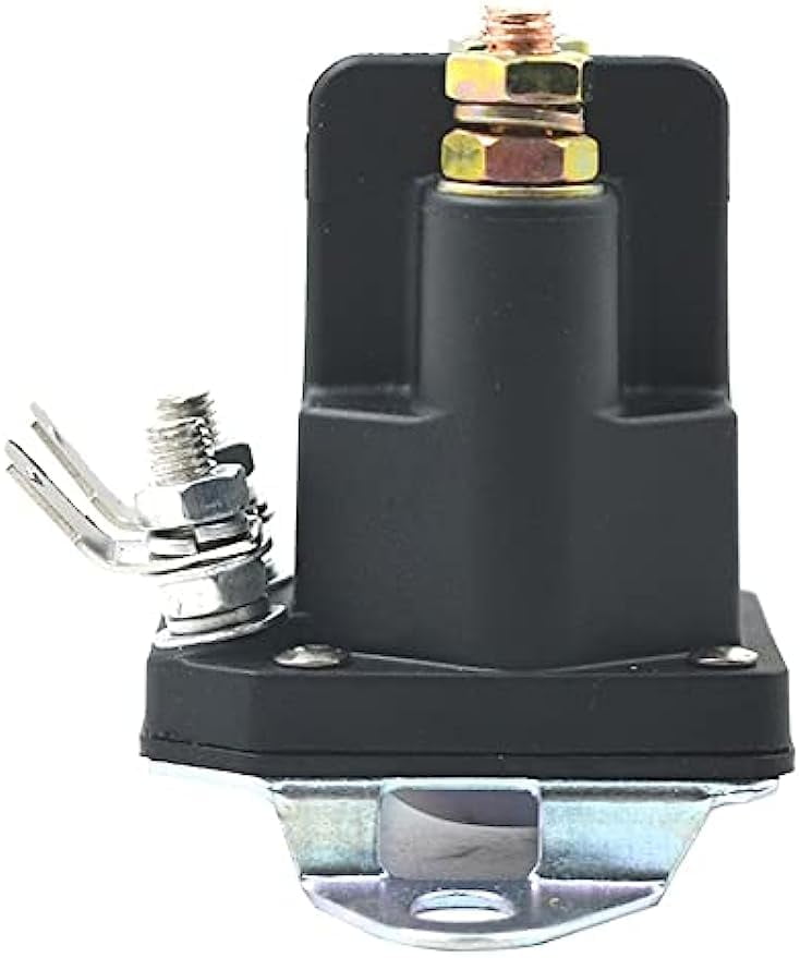 Solenoid Electric Relay Starter Solenoid Relay Compatible with Lawn ...