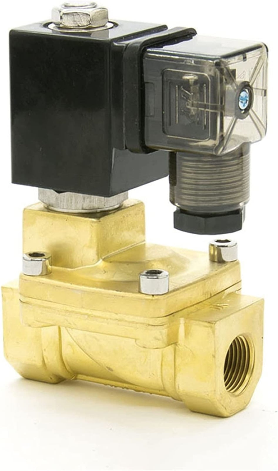 Solenoid Valve 3/8inch Normally Closed 2way Pilot Diaphragm Water Brass ...