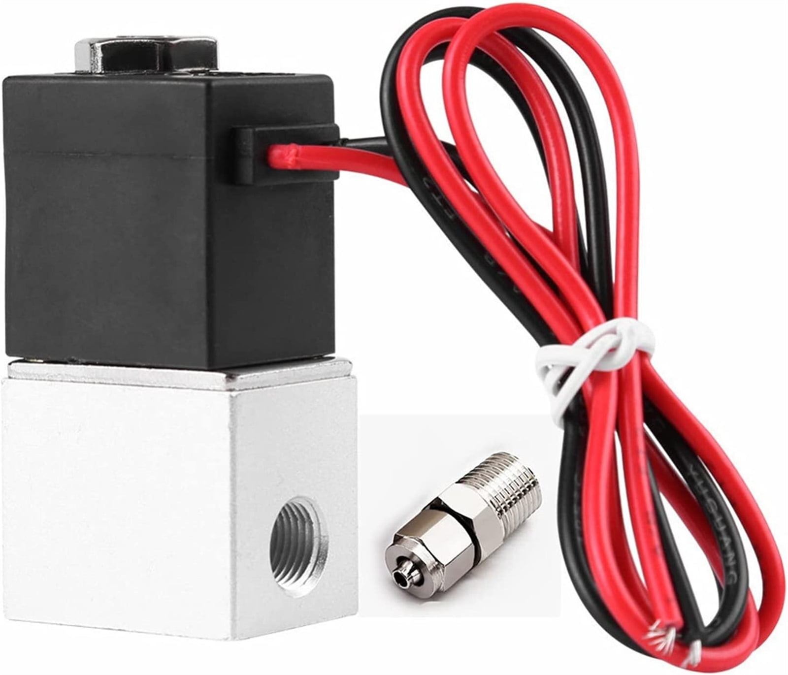 Solenoid Valve DC12V DC24V AC110V AC220V 1/4 1/8 Inch 2Way Normally Closed Direct-Acting ...