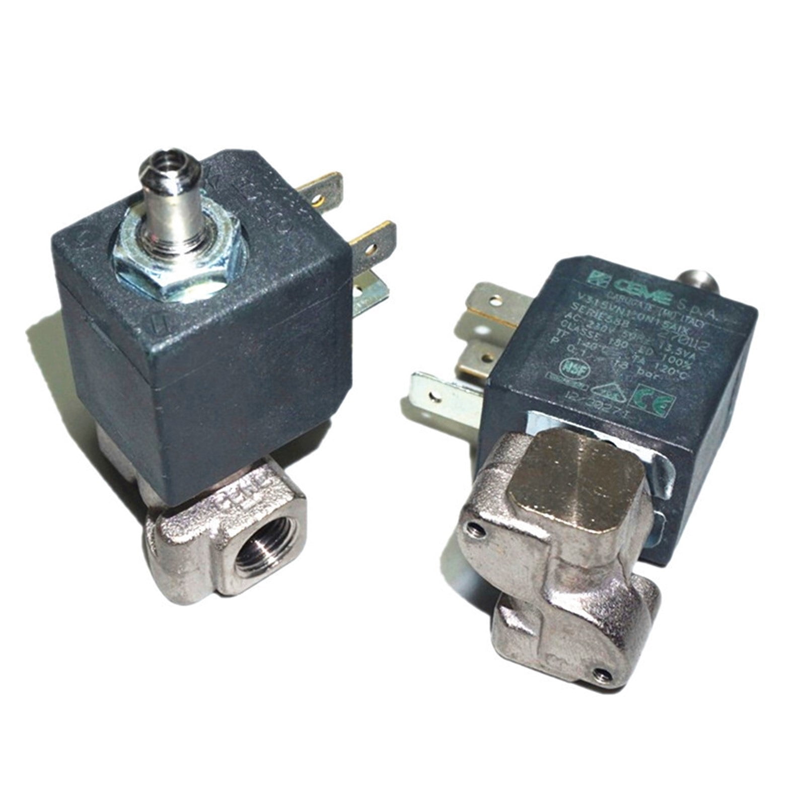 Solenoid Valve Normally Open Type AC 50HZ G1/8" 18 Bar Coffee Machine ...