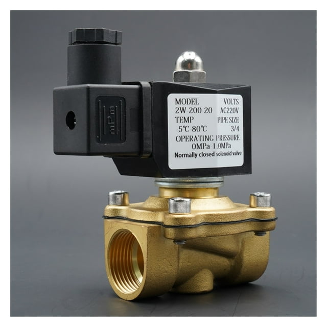 Solenoid Valve Water Normally Close Valves Air Water Solenoid Valve 1/4" 3/8" 1/2" 3/4" 1" 2 ...