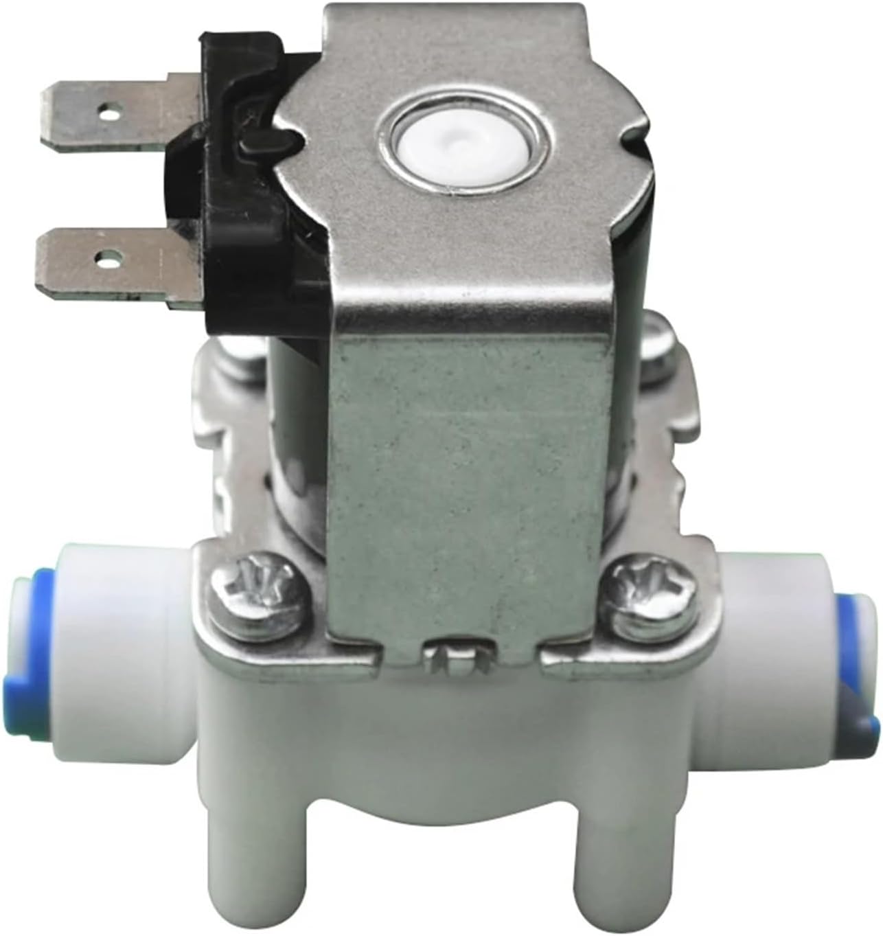 Solenoid Valve Water Valve Quick Connector Inlet Valve Normally Closed Plastic Solar Solenoid ...