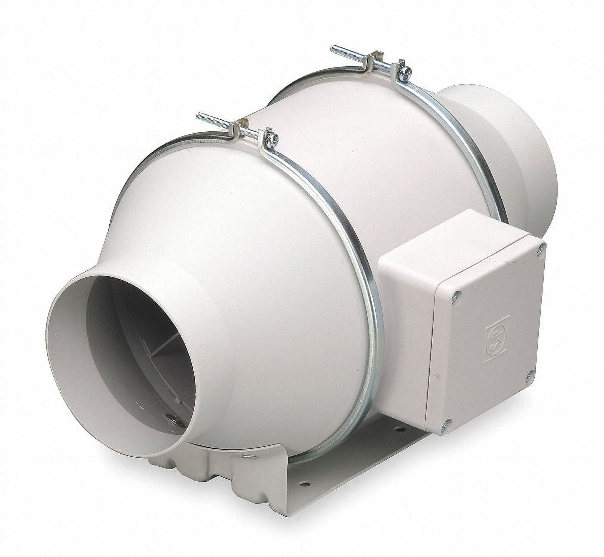 Soler & Palau Plastic 7"D,4.5"H,4.5"W Inline Duct Fan TD-125 - Walmart.com