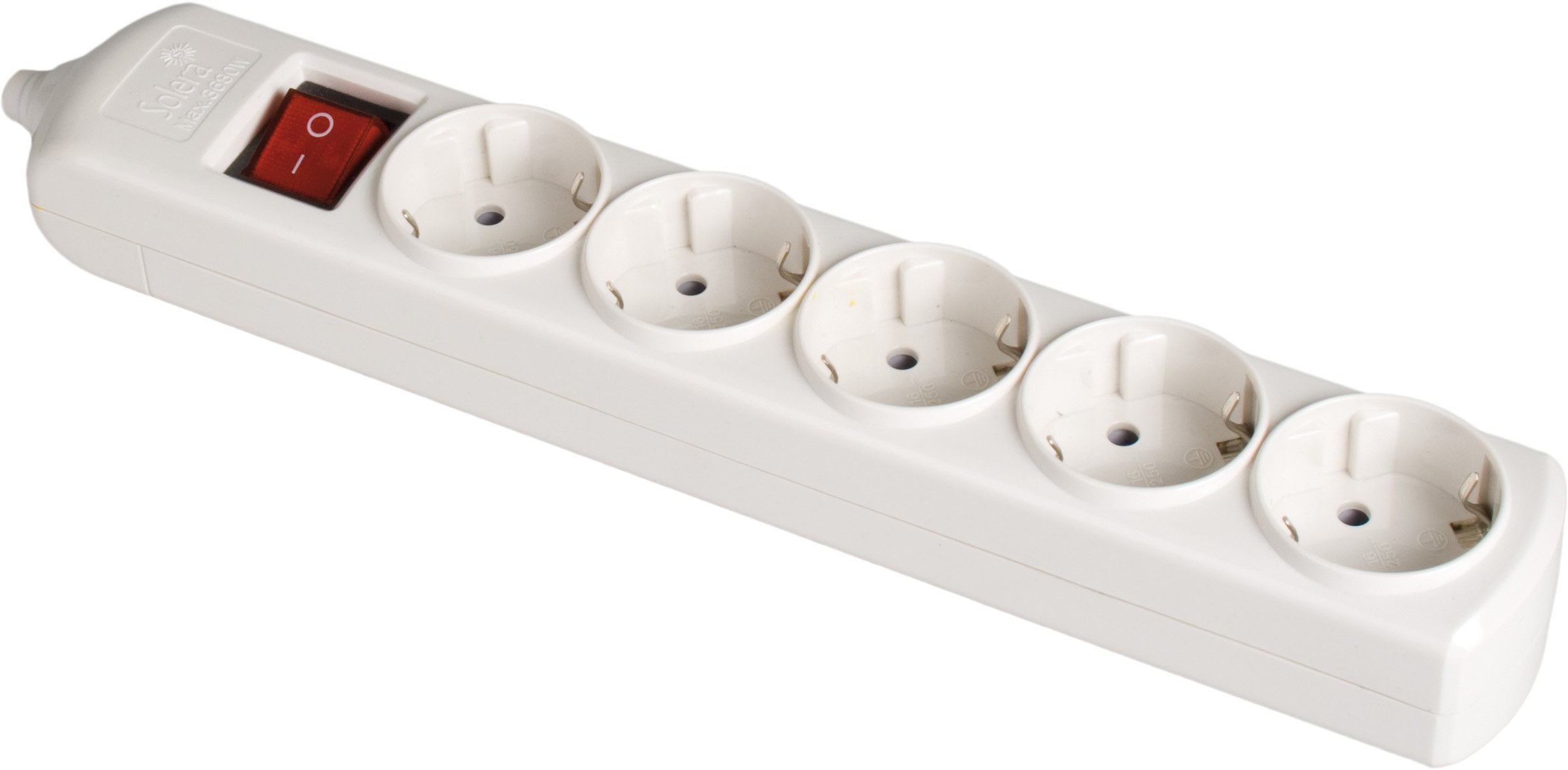 Solera 8005il Base Bipolar 5 Sockets, with T/T Side 16 A 250 V Material ...