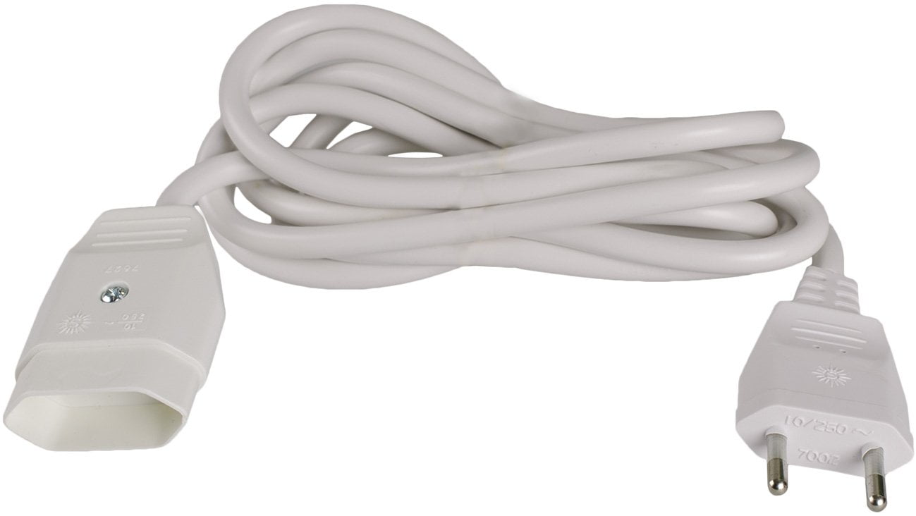 Solera 8675/1 Extension with 5 m Plug Bipolar. 10 A 250 V with Cable 2 ...