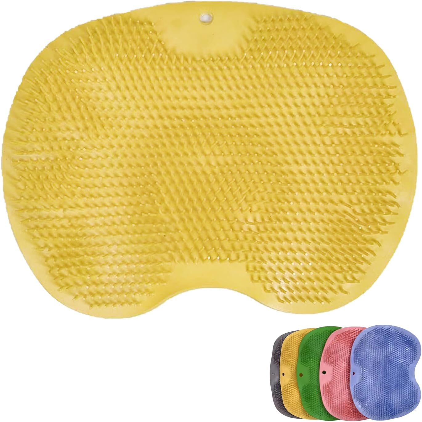 Solespa Hands-Free Silicone Foot Scrubber Mat, Solespa New Shower Foot ...