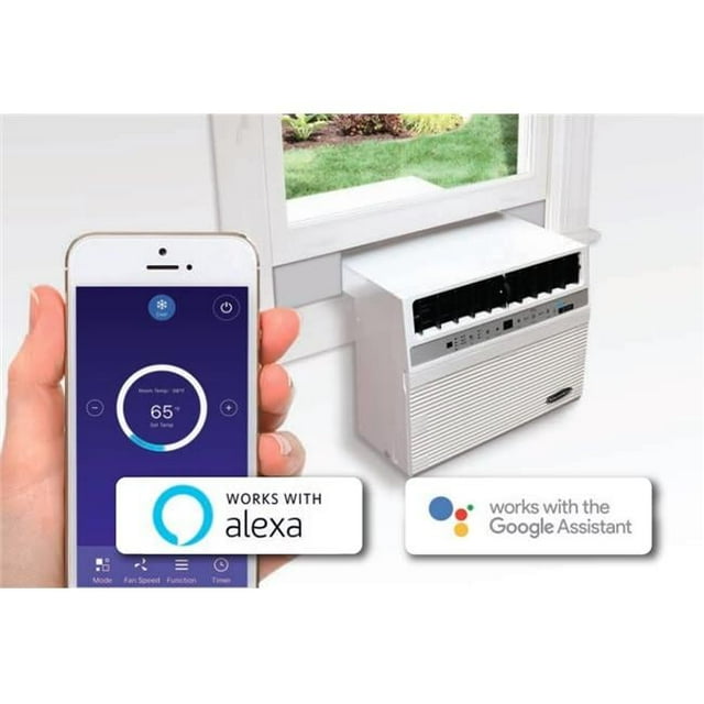 Soleus Air 12,000 BTU Window Air Conditioner with Heater, Saddle Mount ... Soleus Air 12,000 BTU Window Air Conditioner with Heater, Saddle Mount ...