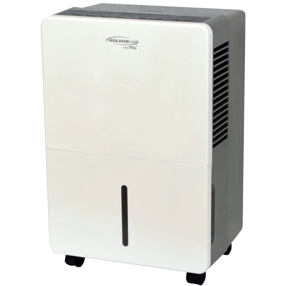 Soleus AC 45-Pint Portable Dehumidifier in White/Gray-Size:45 Pint ...