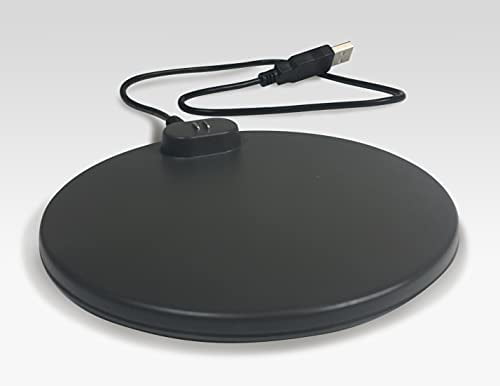 Soleus Air Portable Table Fan, 7" Small Desk Fan, 4000mah Rechargeable ...