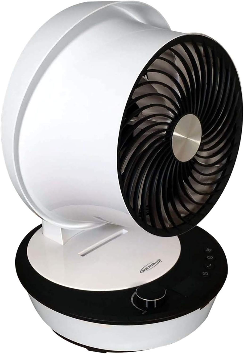 Soleus Air Table Air Circulator Fan with 12 Fan Speeds, Automatic 2-Way ...