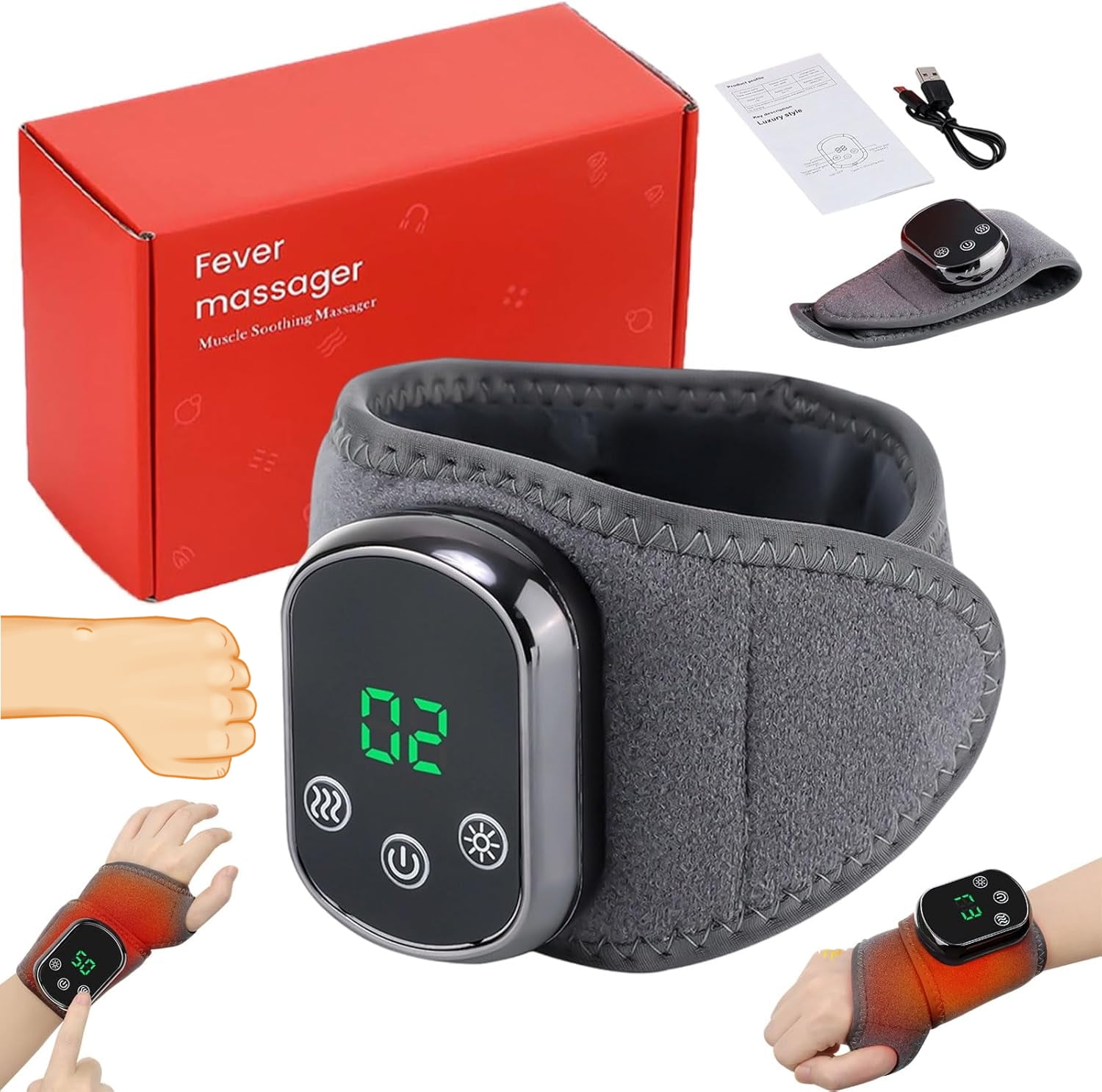 Soleva Foot Massager, Naxir Foot Revive Massager for Neuropathy ...