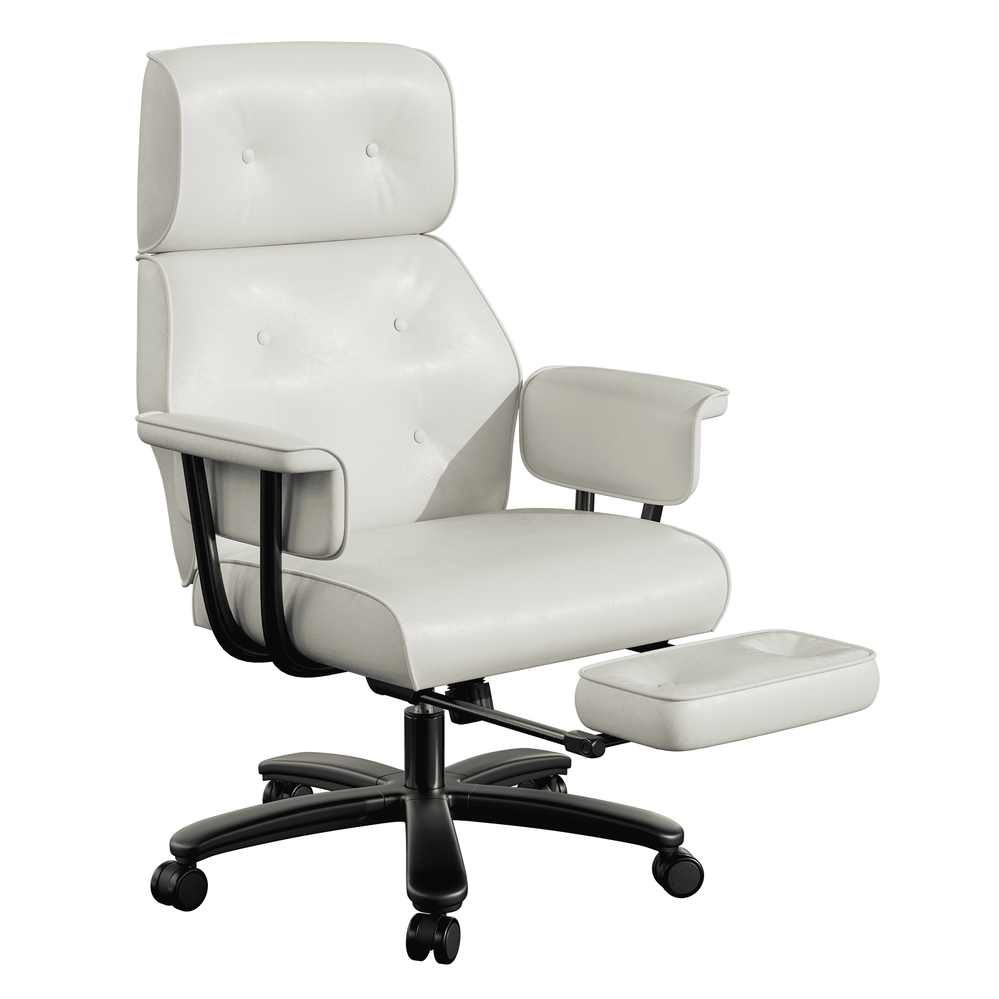 Solfway Big and Tall Office Chair 400LBS, High BackExecutive Desk Chair ...