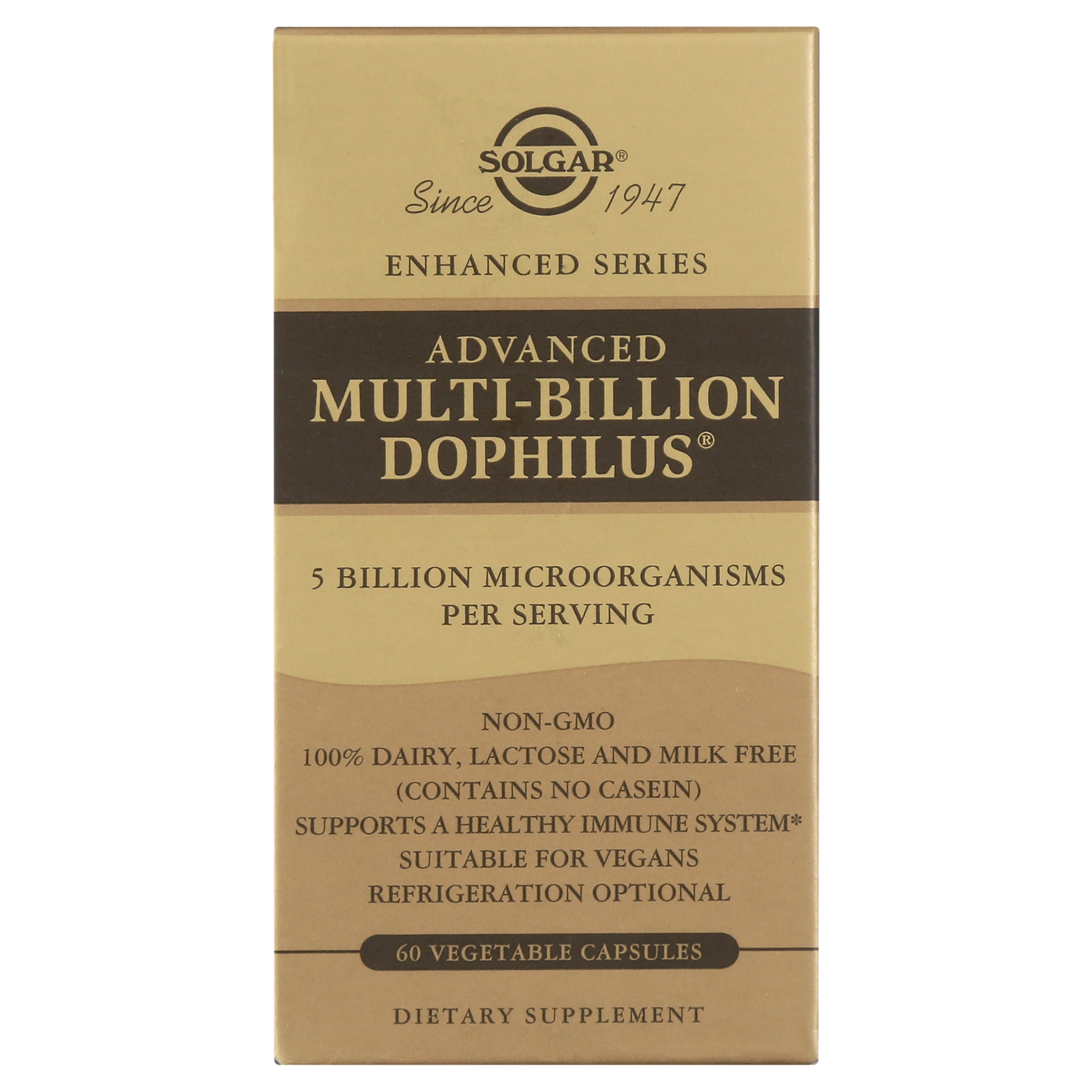 Solgar Advanced Multi-Billion Dophilus Probiotics, Digestive Complex ...