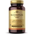 Solgar B-Complex 100 Vitamins for Metabolic Functioning & Daily Energy ...