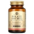 Solgar Folate 1000 mcg Supplements, Metafolin Acid Tablets, 120 Ct ...