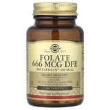 Solgar, Folate Supplement, 400 mcg, as Metafolin Tablets, 100 Ct ...