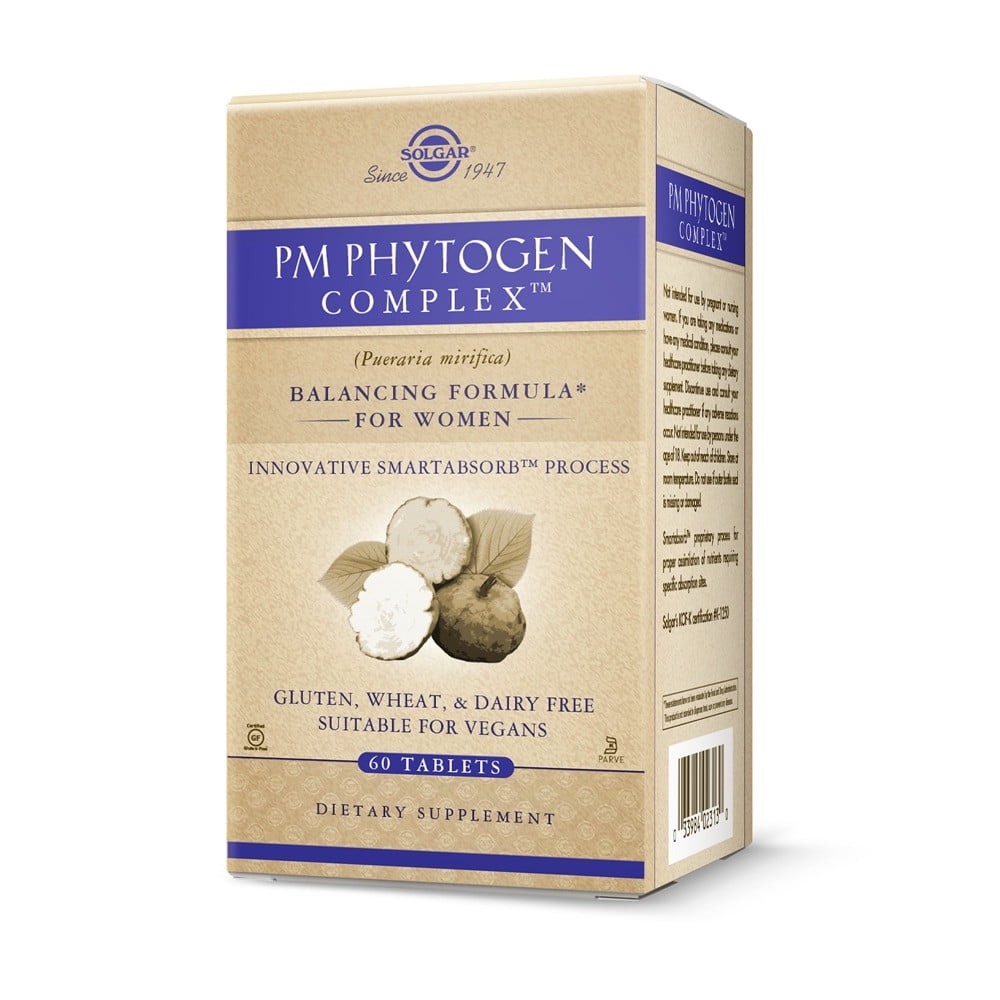 Solgar PM PhytoGen Complex -- 60 Tablets - Walmart.com
