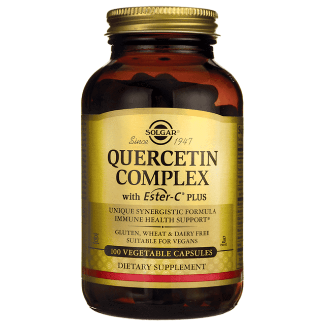 Solgar Pure Quercetin Complex Supplement, Immune Health Support, 100 Ct ...