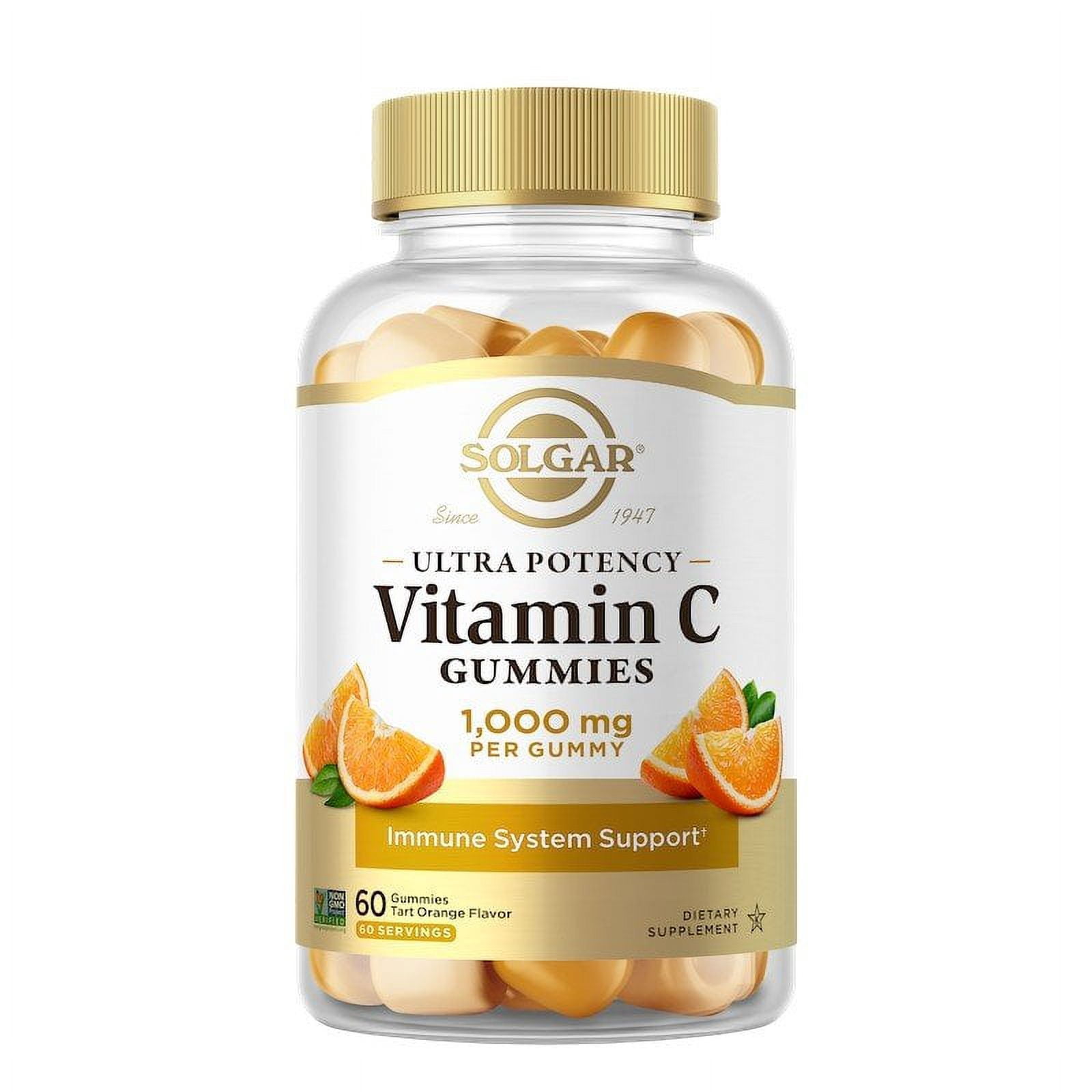 Solgar Vitamin C 1000 mg Gummy 60 Gummy - Walmart.com