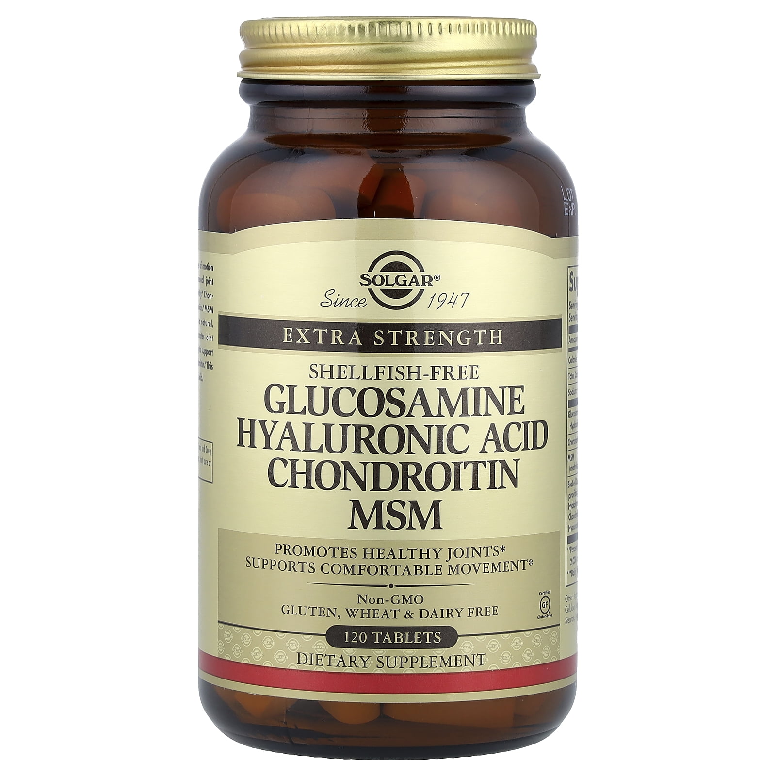 Solgar Complex Supplements: Glucosamine, Hyaluronic Acid, Chondroitin ...