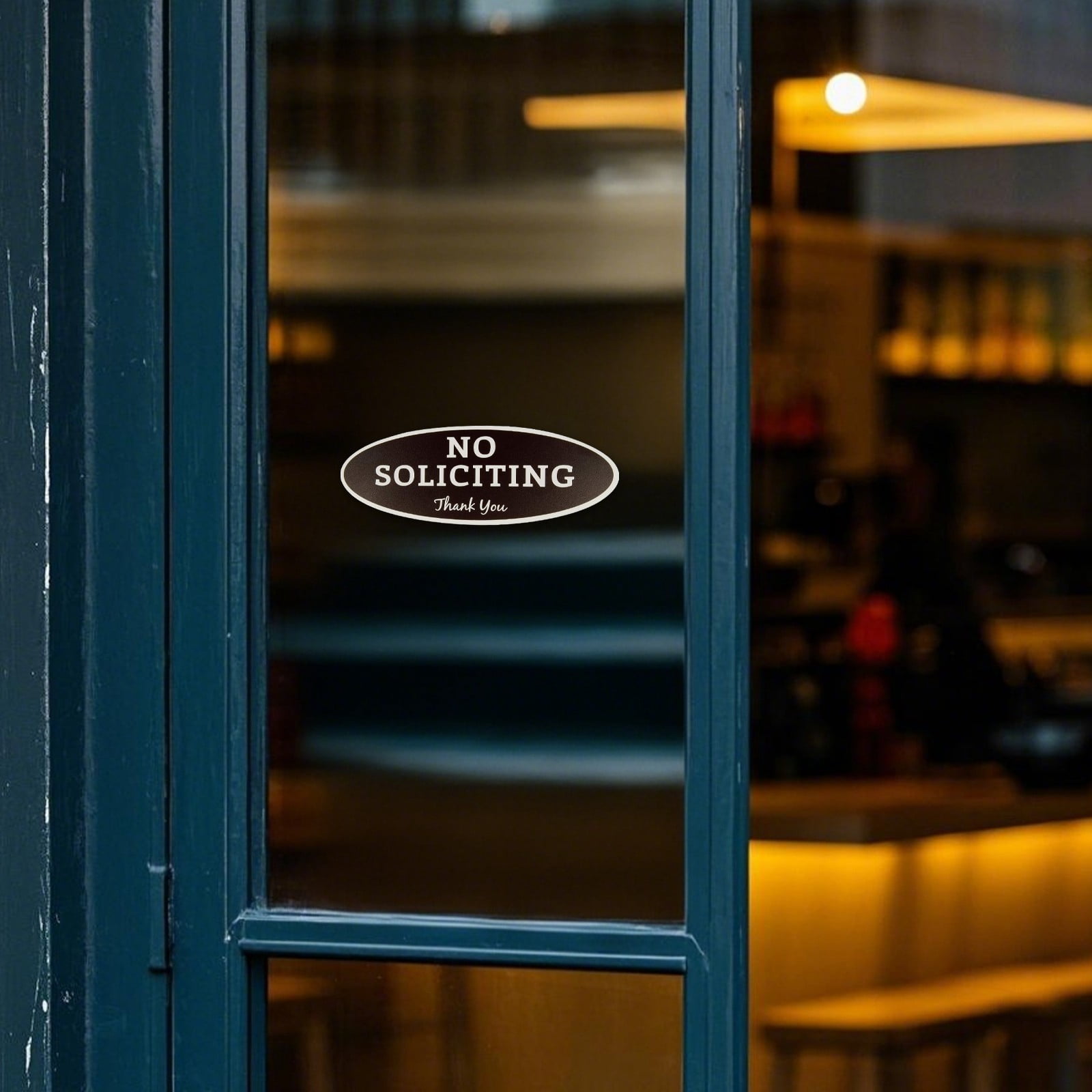 No Soliciting Sign for House & Business - Heavy Duty Weatherproof Door ...