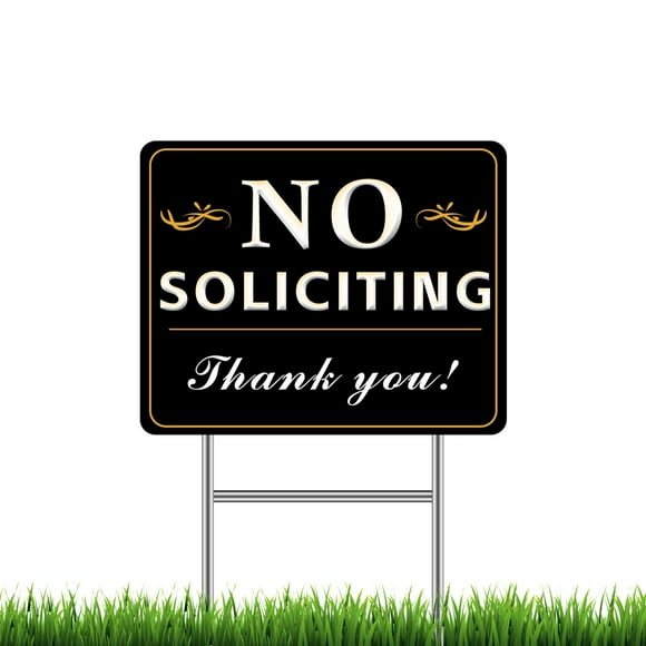 No Soliciting Signs Home