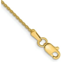 Elegant 9k Gold Women Wheat Chain - 18 inch - Walmart.com