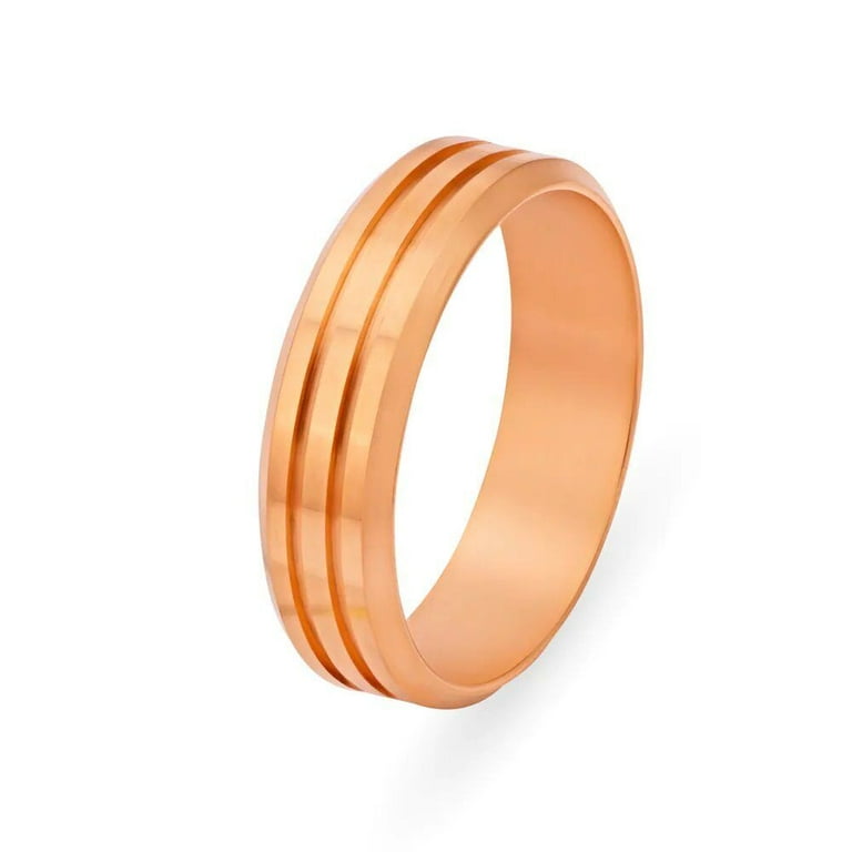 22k rose gold ring store