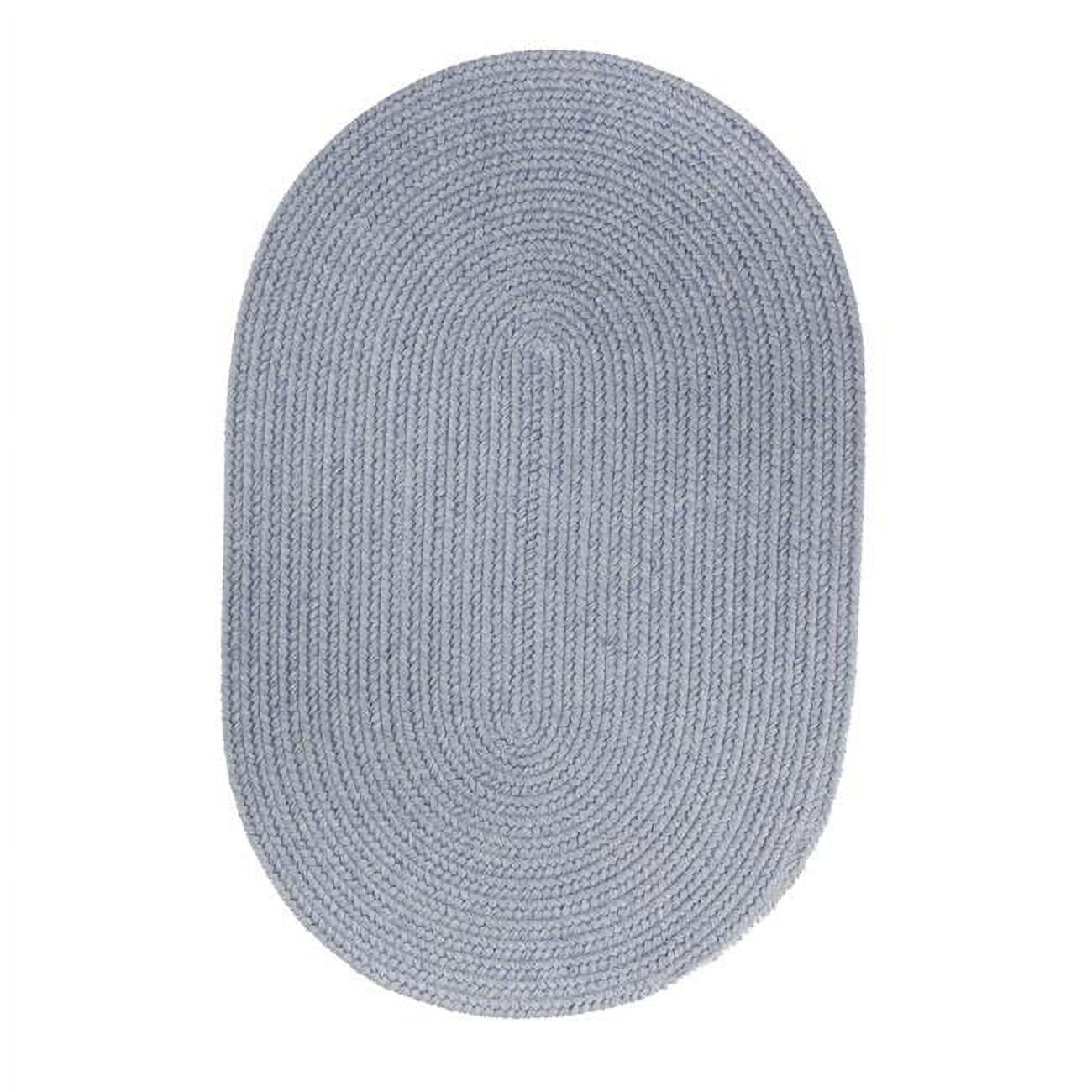 Solid 2x4 Wool Rug Blue Bonnet - Walmart.com
