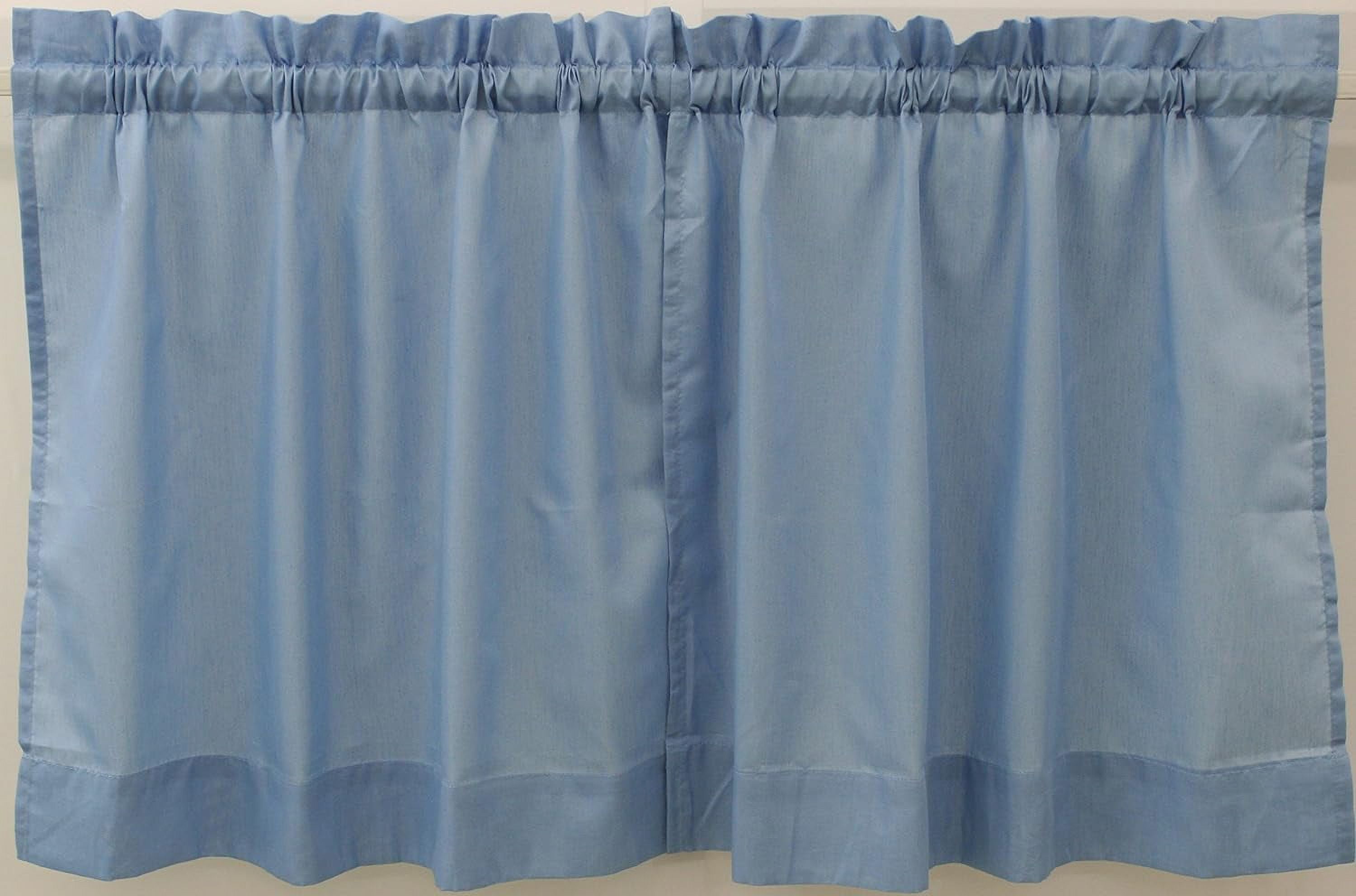 Solid 56Wx36L Tier Pair Slate Blue - Walmart.com