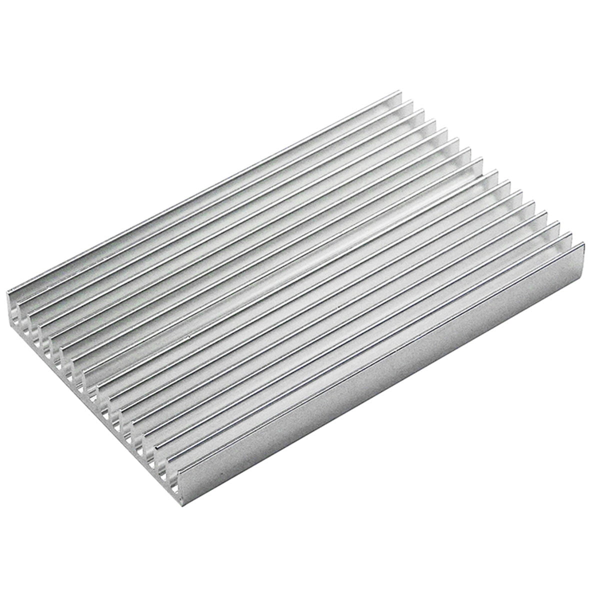 Solid Aluminum Heat Sink Cooling Block for IC Chip Heat Sink for IC ...