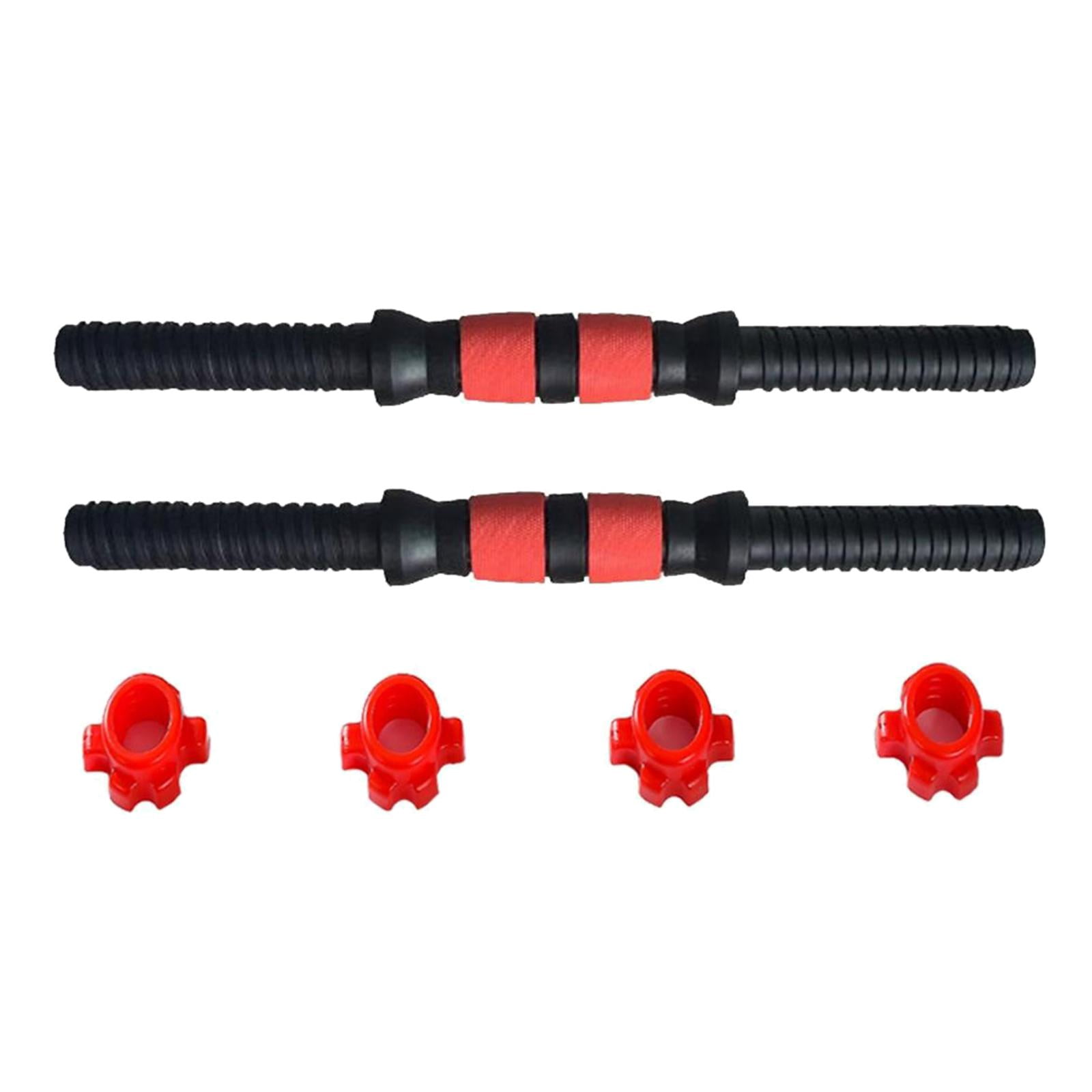 Solid Anti-Slip Dumbbell Padded Steel Standard 1'' Threaded Dumbbells ...