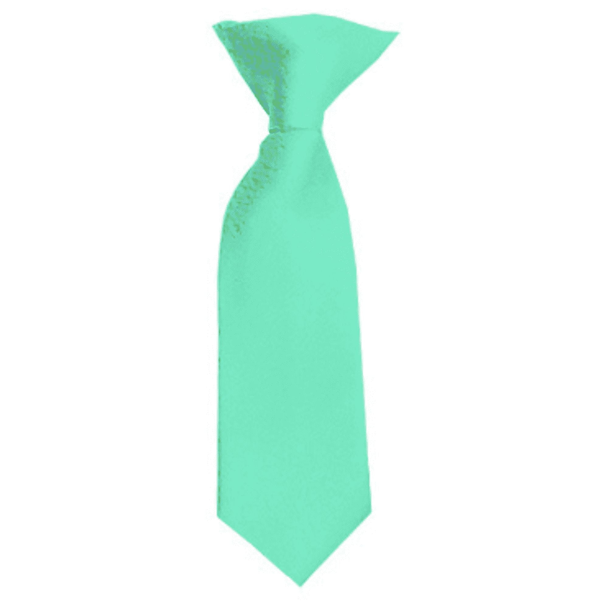 Solid Aqua Green Boy's 8