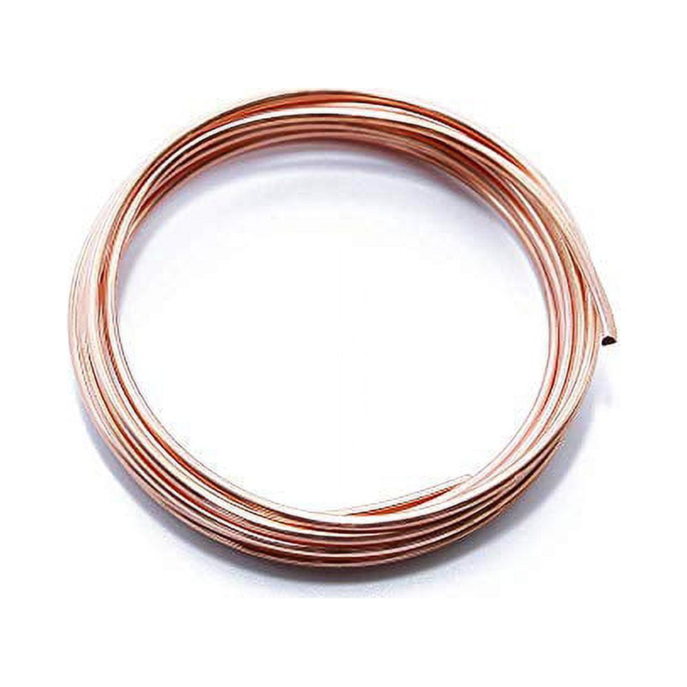 Solid Bare Copper Wire Round, Bright, Dead Soft & Half Hard 1 OZ ...