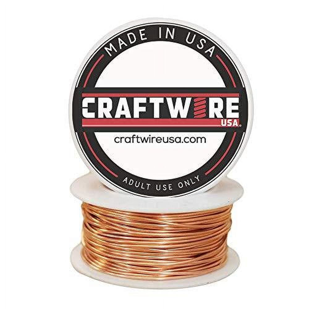 Solid Bare Copper Wire Round, Bright, Dead Soft, Half Hard 100 Feet ...