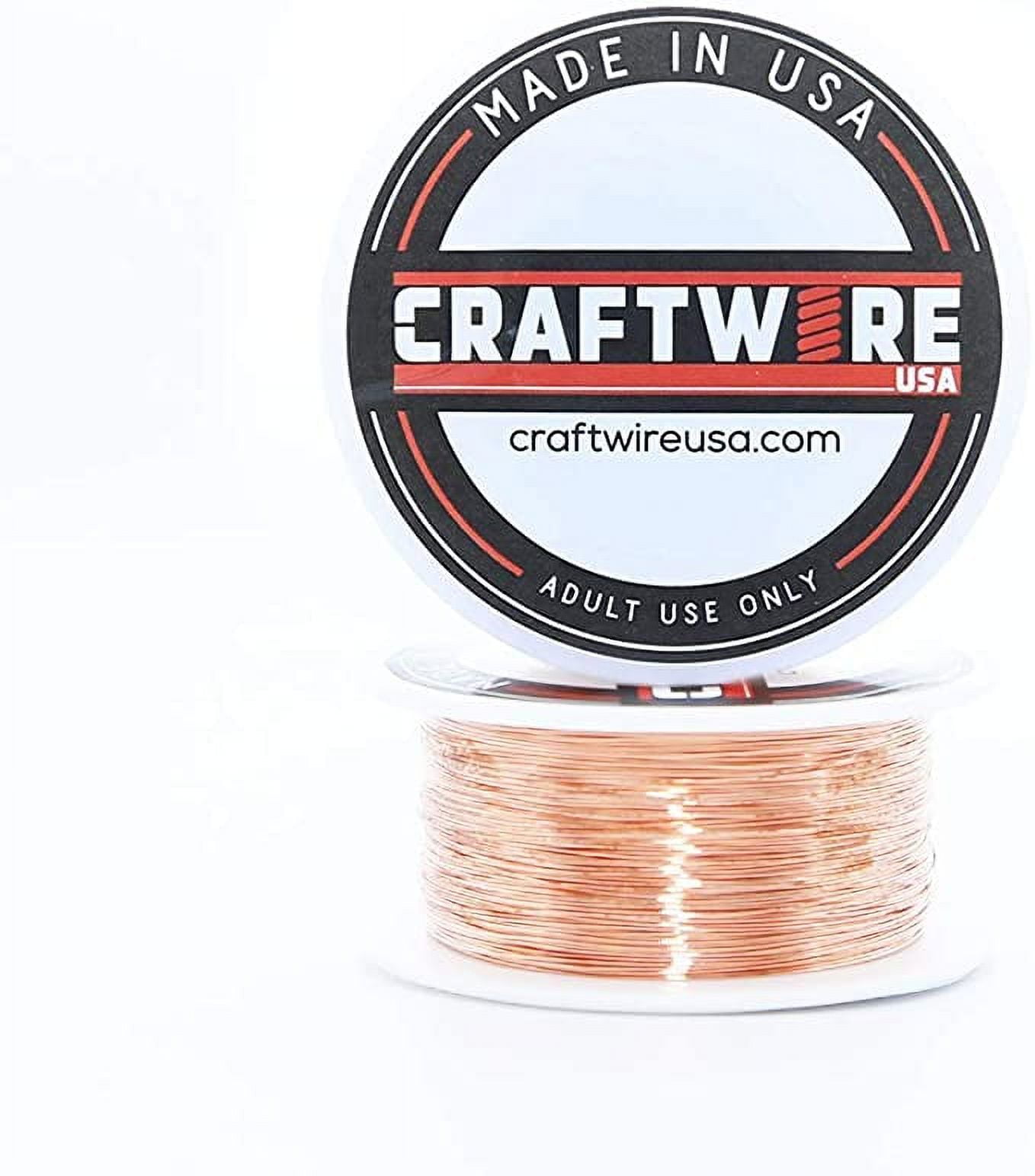 Solid Bare Copper Wire Round, Bright, Dead Soft & Half Hard 50 Feet ...