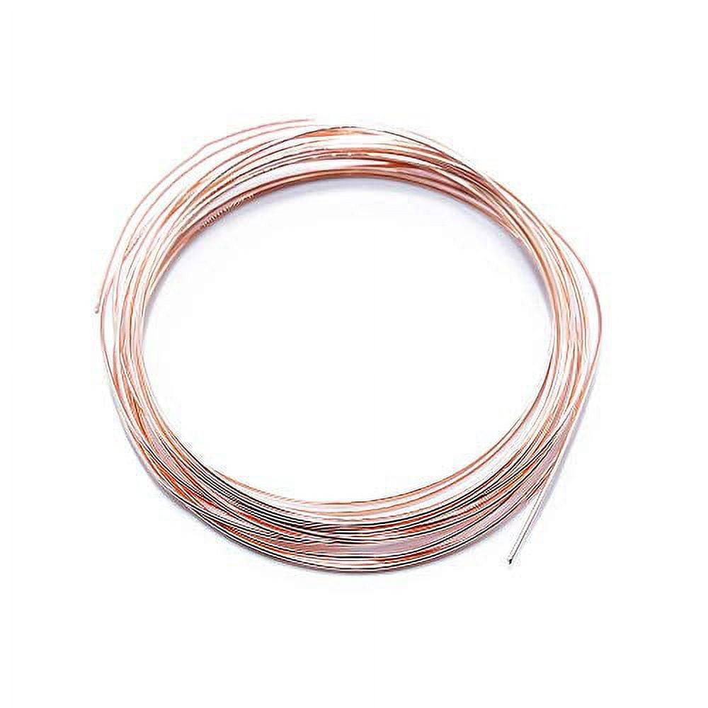 Solid Bare Copper Wire Round Selection, Bright, Dead Soft or Half Hard ...