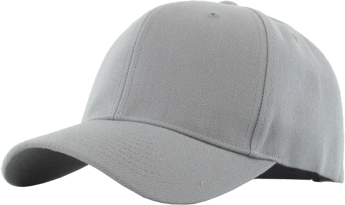 KBETHOS Solid Baseball Cap, Velcro Adjustable Closure, Plain Dad Hat ...