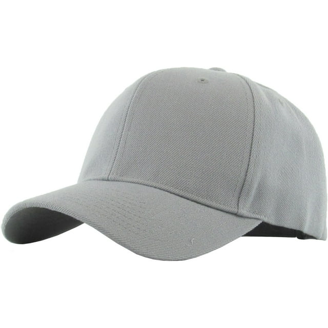 KBETHOS Solid Baseball Cap, Velcro Adjustable Closure, Plain Dad Hat ...