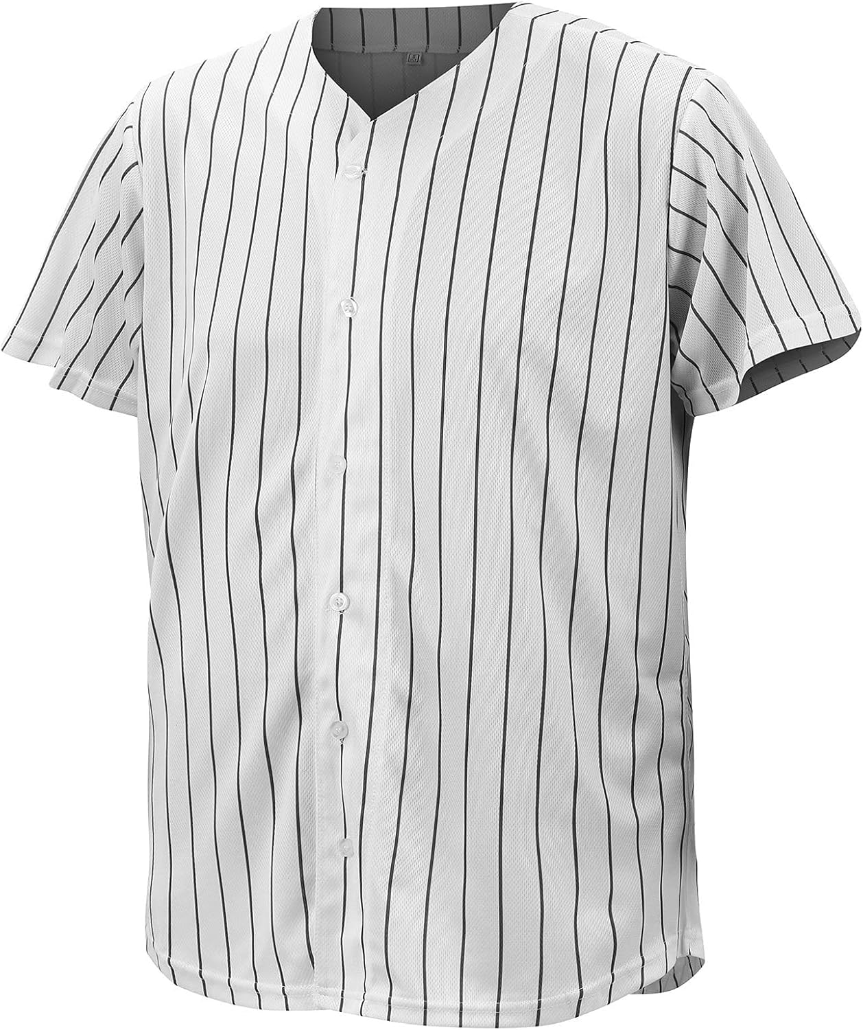 Solid Baseball Jersey Shirt for Men and Women, Plain Casual Short ...