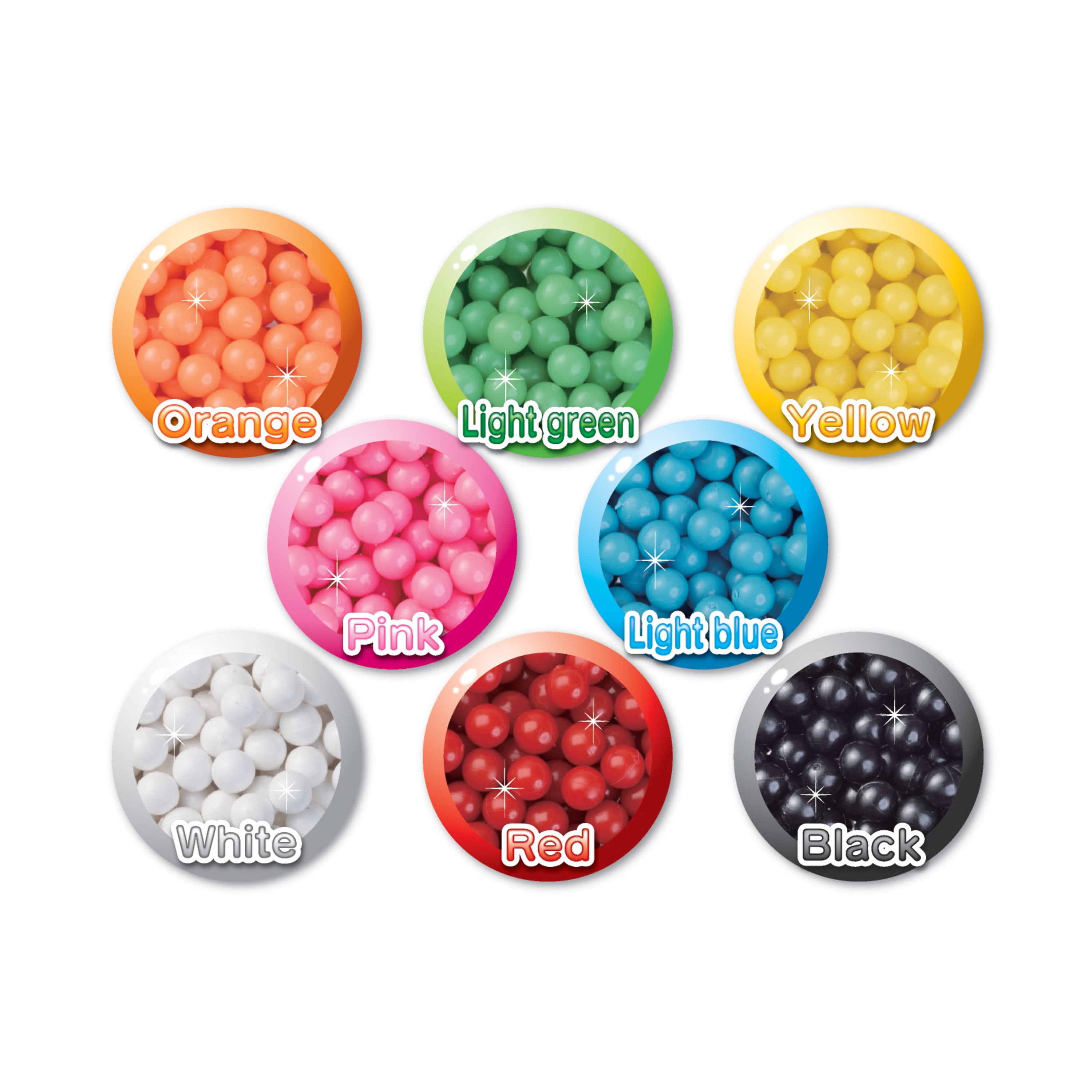 Solid Bead Pack - Walmart.com