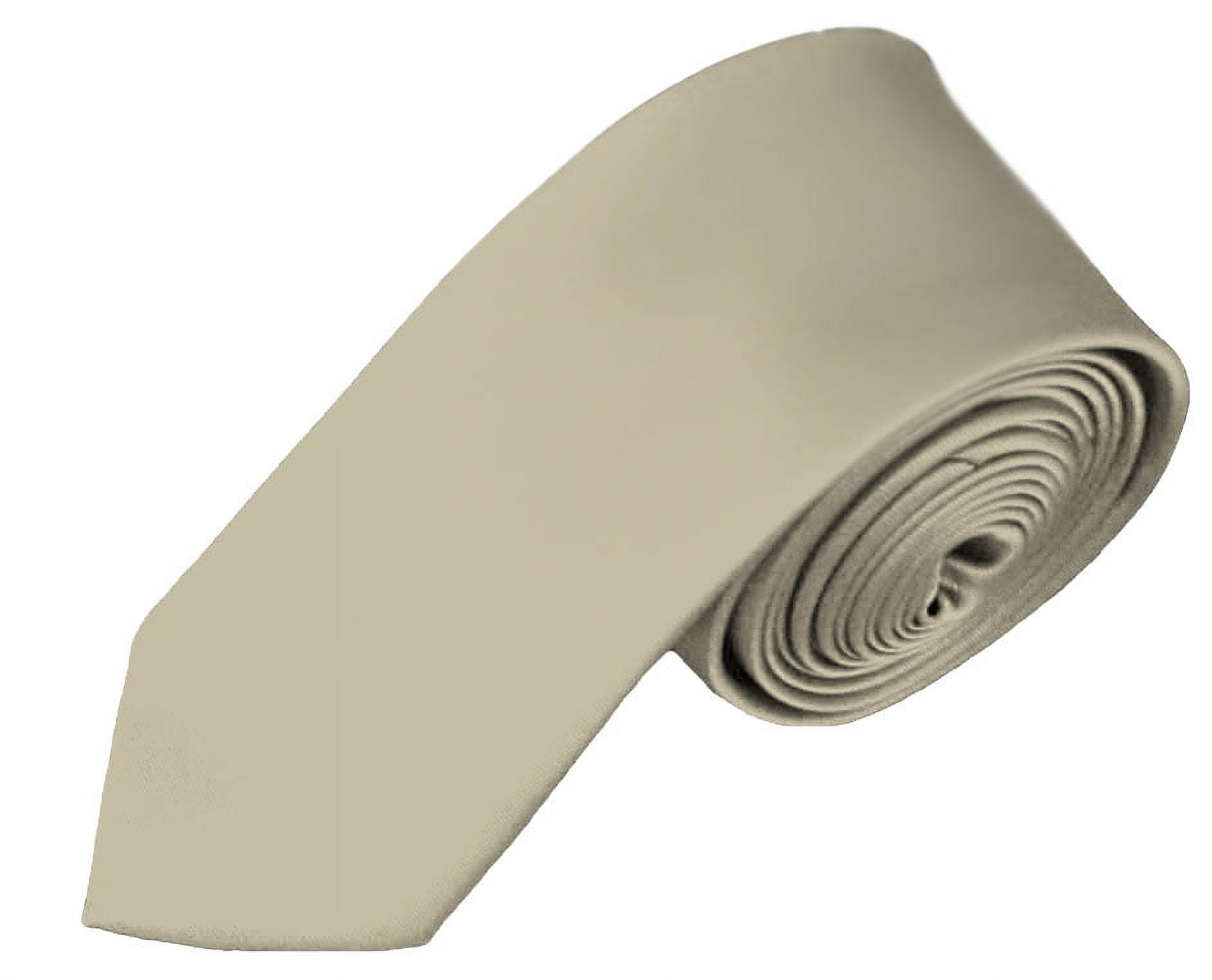 Solid Beige Boy's Necktie - Walmart.com